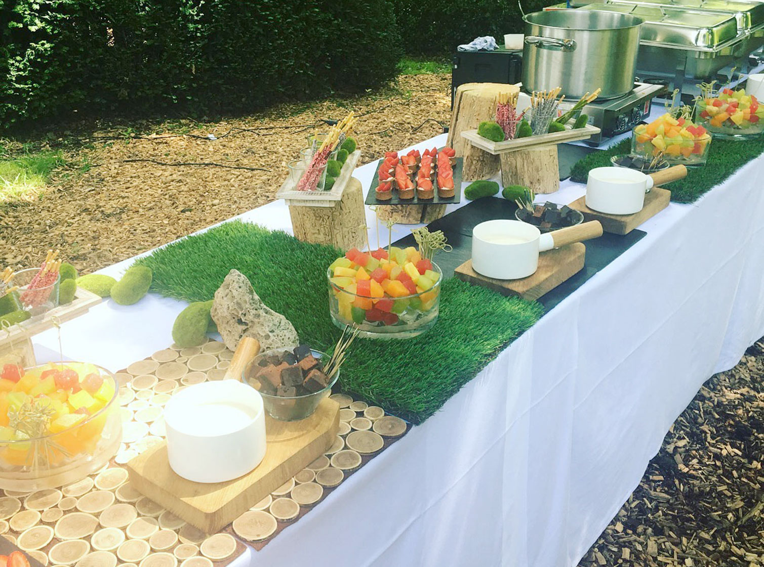 Organisation de buffet froid ou chaud - Traiteur Plaisir Des Saveurs